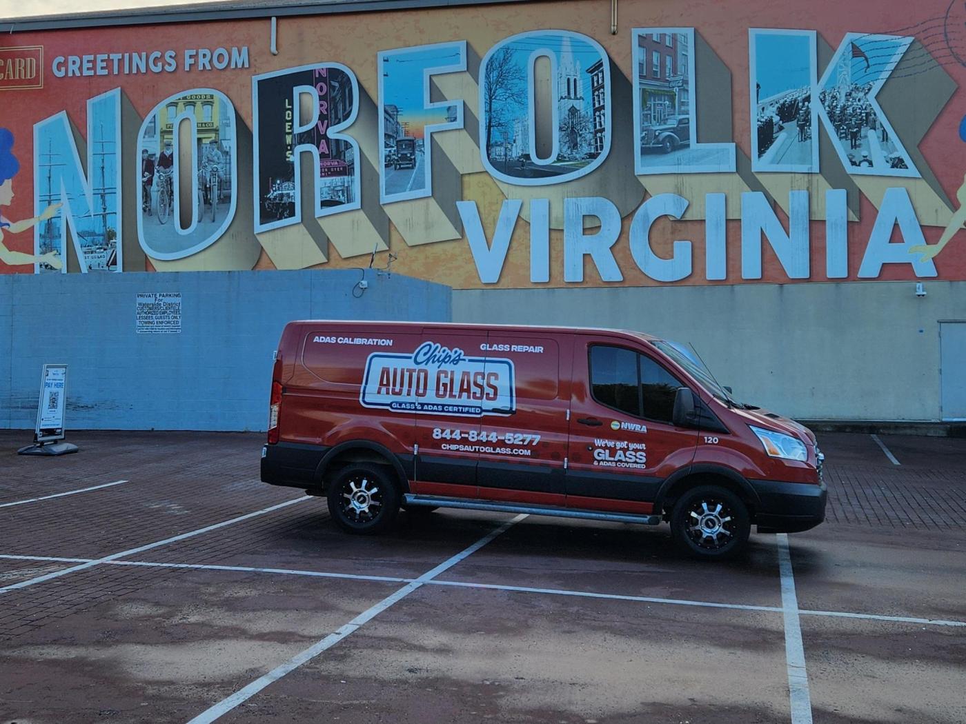 Norfolk, VA (Service Area) | Chip's Auto Glass